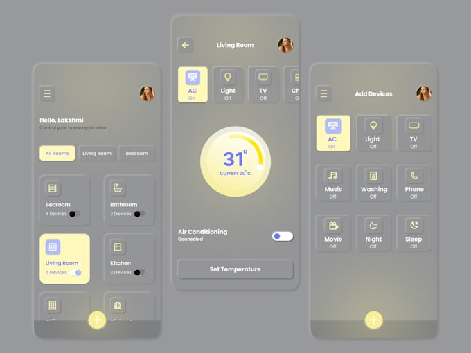 Design mobile apps using figma and adobe xd by Jeshavathmurali | Fiverr