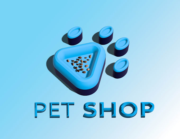 Create stunning 3d logo by Rectangledesign | Fiverr