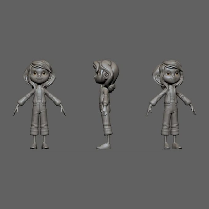 Do cinema 4d, 3d character modelling, character design, 3d model, 3d ...