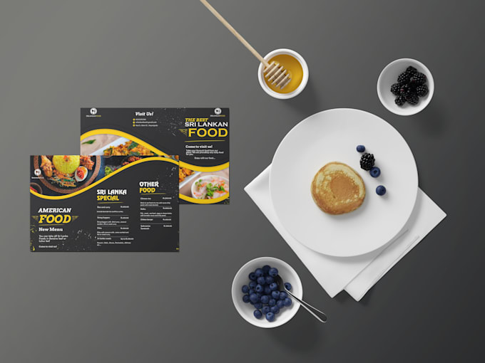 Provide a professional business card brochure flyer design and ...
