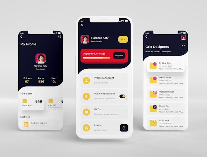 Design creative mobile app ui ux design for android and ios by Mnaparamount | Fiverr