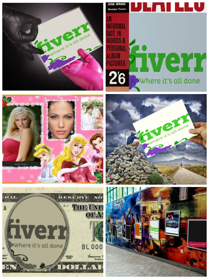 Put photo or logo on 110 billboards city posters by Kalidmaz | Fiverr