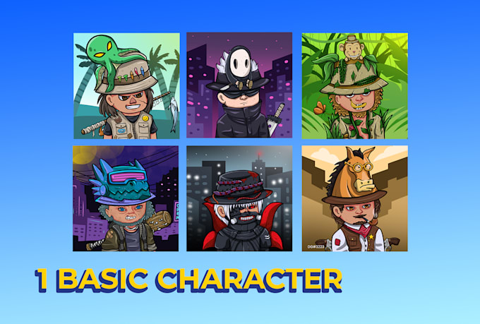 Draw nft art in 24 hours by Obayu17 | Fiverr