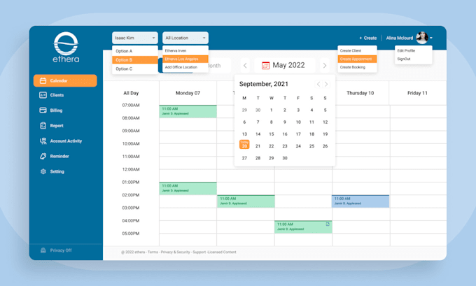Design creative dashboard ui ux design or sas ui design by ...