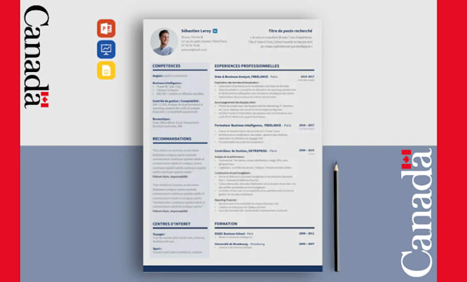 Write, edit professional canadian resume, cv and cover letter in 24 ...