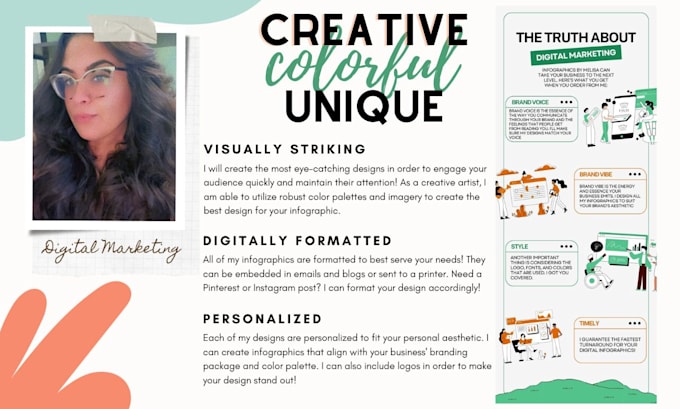 Create unique infographics for your business by Mel_seda | Fiverr