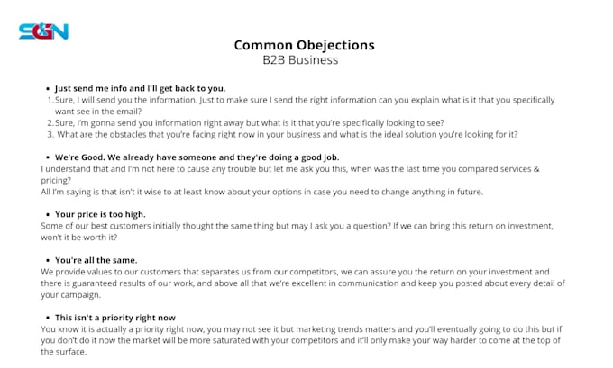 Create a cold calling or telemarketing sales script by Thesgn | Fiverr