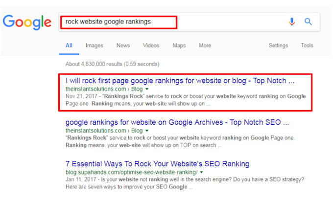 Rank your website google first page with monthly seo by Seofahim1 | Fiverr