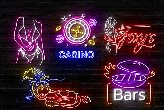 Design 3 outstanding neon logo for you in 1 hour by Uzairsiddiqui25 ...