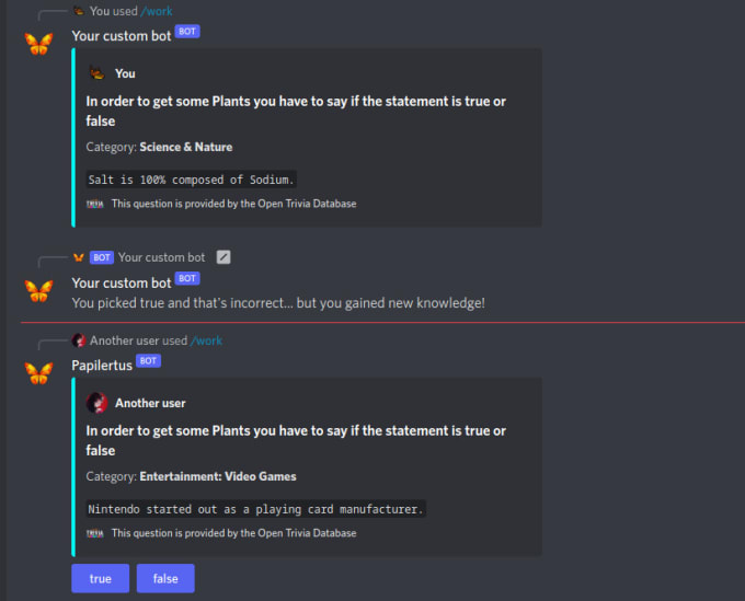 Create A Fully Custom Discord Bot By Handschrift Fiverr