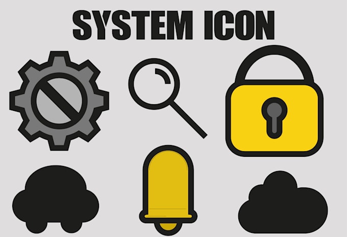 Design custom vector icon set by Arham9928 | Fiverr
