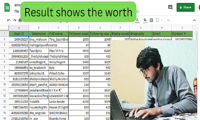 Create excel formula, spreadsheet, data entry and calculation by ...