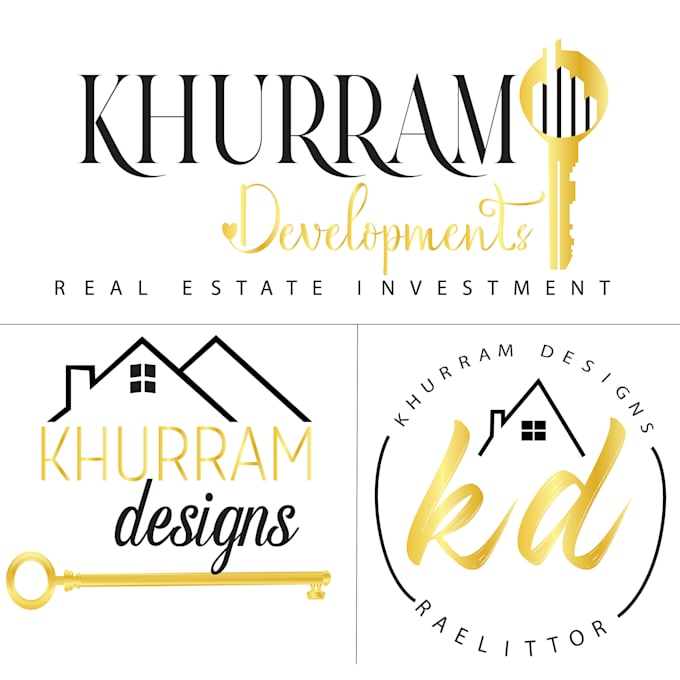 Design a classy elegant luxury signature logo real estate by ...