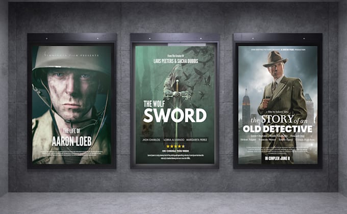 Craft premium poster design for your movie, serial and web series by ...