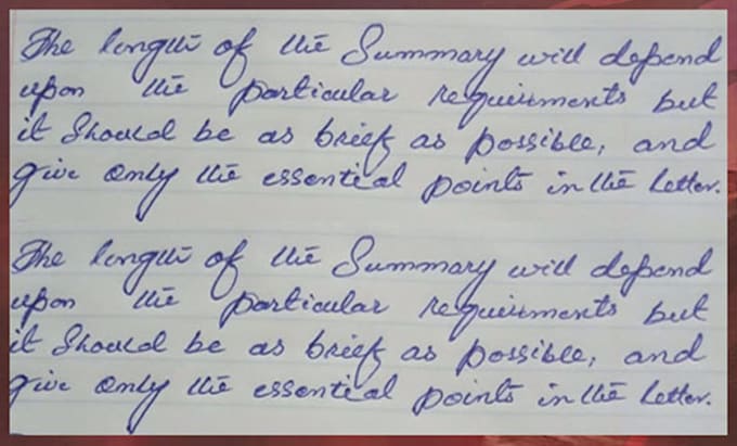 Do unique handwritten notes for your requirements by Sajjadahmed83 | Fiverr