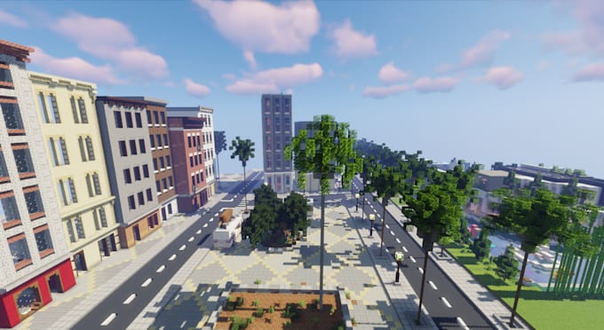 Make you an incredibly detailed minecraft build by Optical_shadow | Fiverr