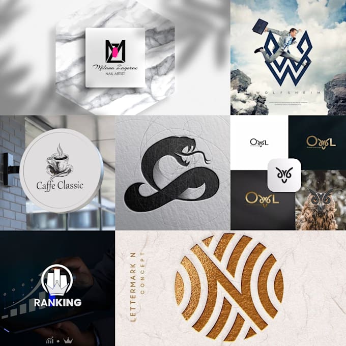 Create a unique logo only for you by Mstrdesign_ | Fiverr