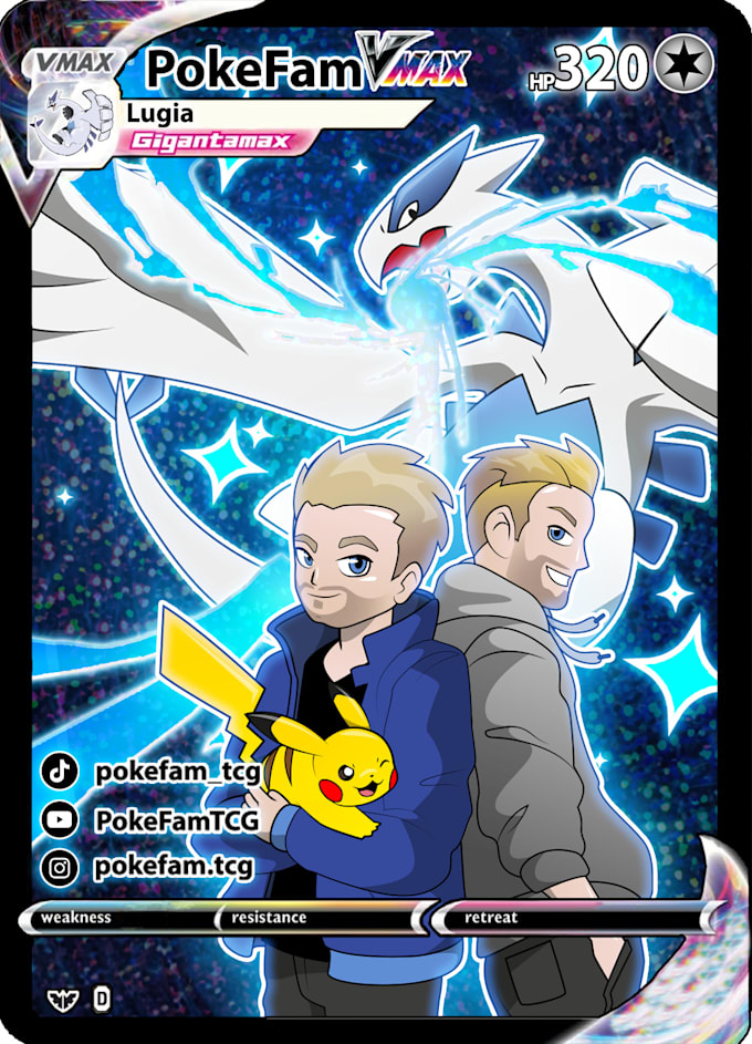 Create your dream pokemon tcg card by Aquilessalvati | Fiverr