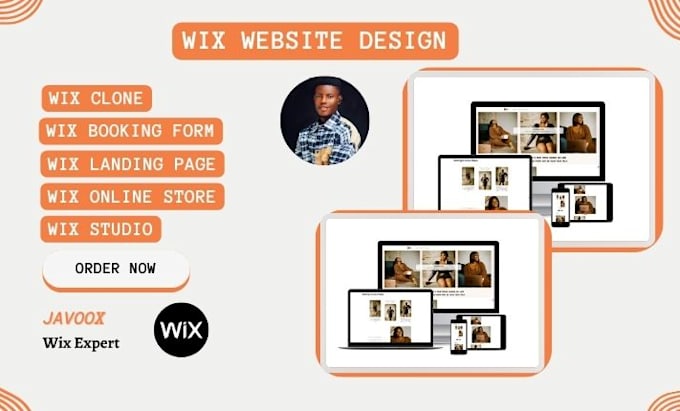 Create wix website design and redesign wix website by Javoox | Fiverr