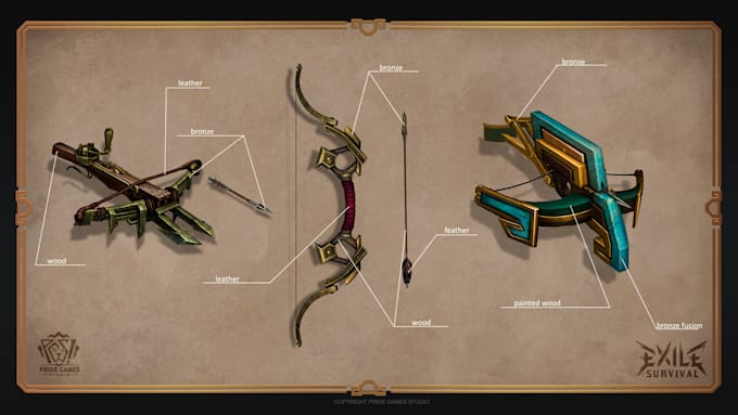 Design any prop or weapon for your project by Rigan753 | Fiverr