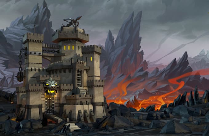 Do 3d environment, 3d game environment, game levels, scenes, assets in ...