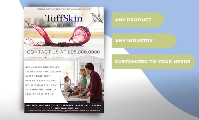 Design stunning flyers, brochures, postcards, business cards by ...
