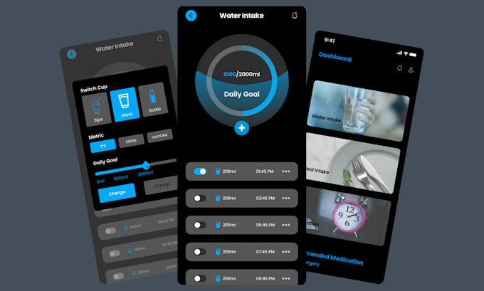 Create useful and unique ui ux for mobile app by Temurkhawar4182 | Fiverr