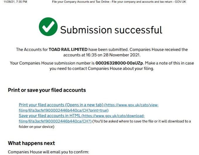 Year end accounts and corporation tax return ct submissions with hmrc ...