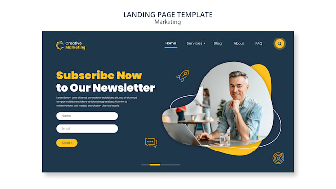 Build a responsive website with javascript node js react js html css by ...