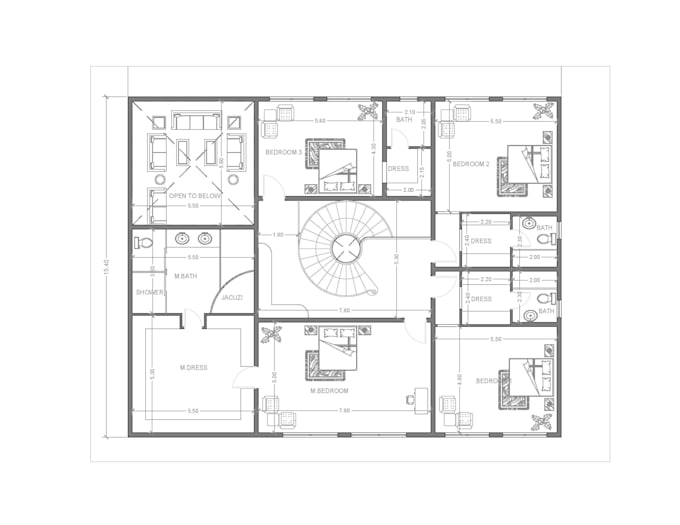 Make 2d drawings for your apartment or villa by Lifestylebyana | Fiverr