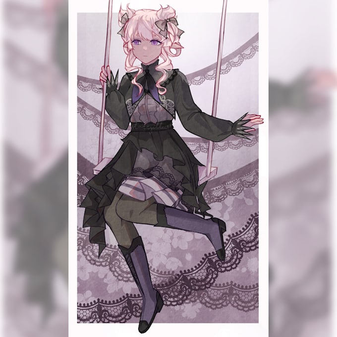 Draw illustrations with an anime ish painting style by Starryillust ...