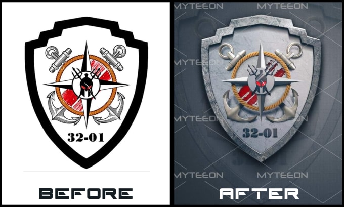 Remake your logo or anything by Myteeon | Fiverr