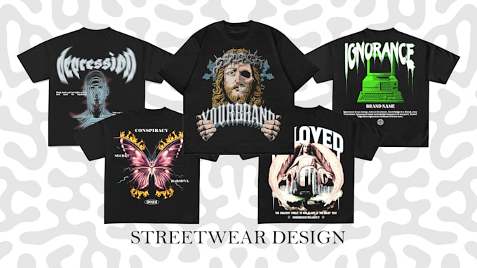 Create unique streetwear edgy designs with my style by Daniagustian ...