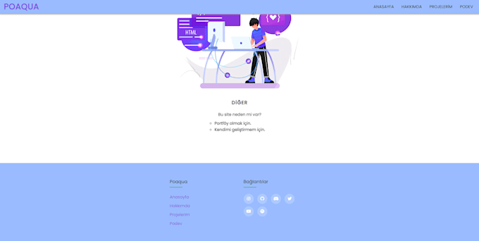 Design html css website by Poaqua | Fiverr