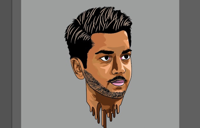 Draw a highly realistic vector portrait from your photo by Trans_king ...