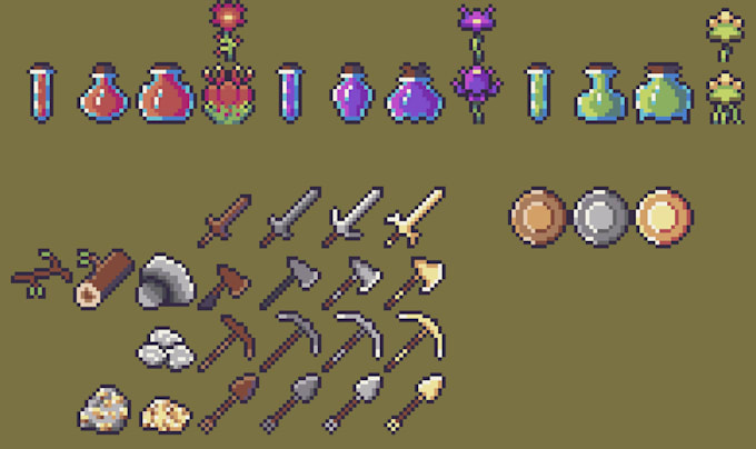 Do awesome pixel art for you by Hoppgrass | Fiverr