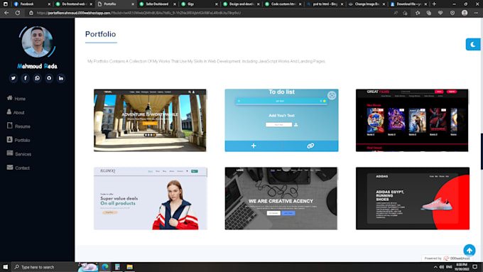 Do Frontend Web Development In Html Css Javascript Bootstrap By Kosport Fiverr