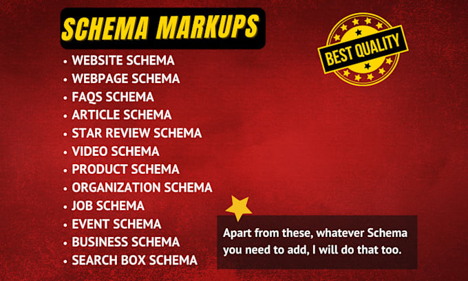 Setup rich snippet schema markup on your website by Syedsohail50 | Fiverr Setup rich snippet schema markup on your website by Syedsohail50 | Fiverr