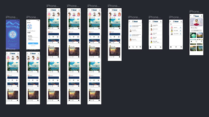 Ui ux design and wire frames in 1 week by Nihalsuvarna613 | Fiverr