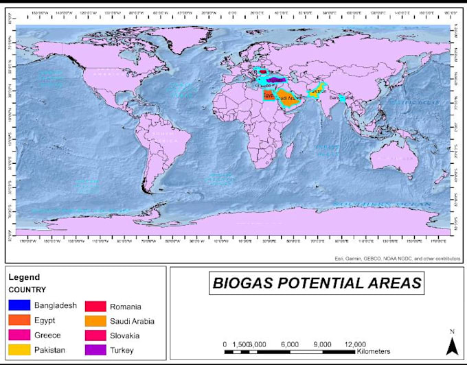 Create location maps through attribute data by Ruqia_bilawal | Fiverr