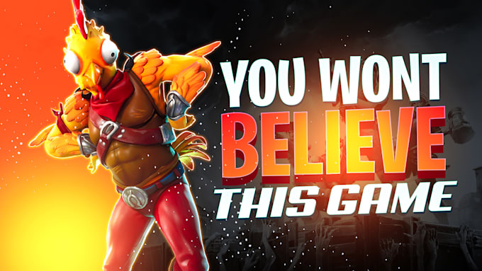 Design eye catching gaming thumbnails for youtube twitch etc by ...