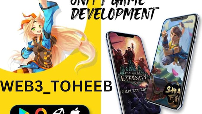 Unity Game Development Mobile Unity Game Development 3d Game Development Game By Web3toheeb