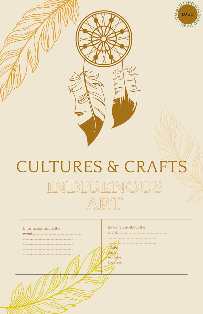 Create a bold and eye catching event poster for you by Sophiarahman610 ...