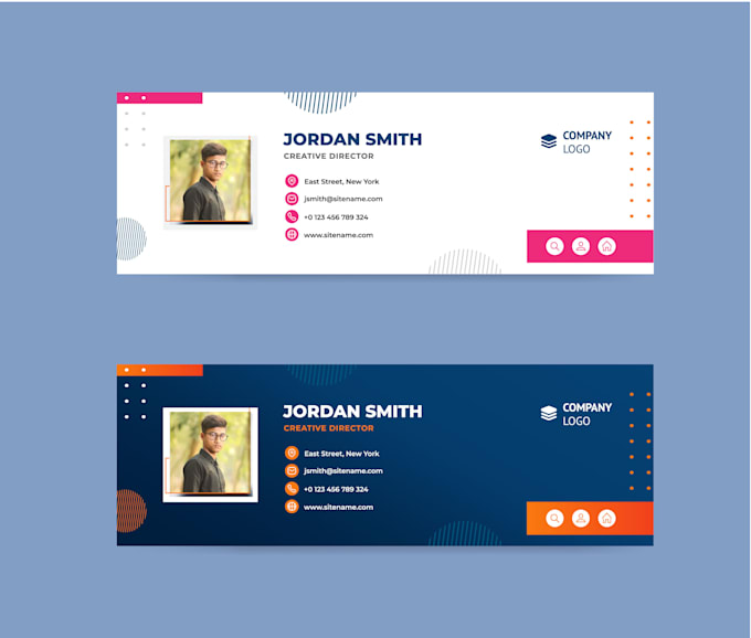 Design attractive clickable business html email signature by Thesiam786 ... Design attractive clickable business html email signature by Thesiam786 ...