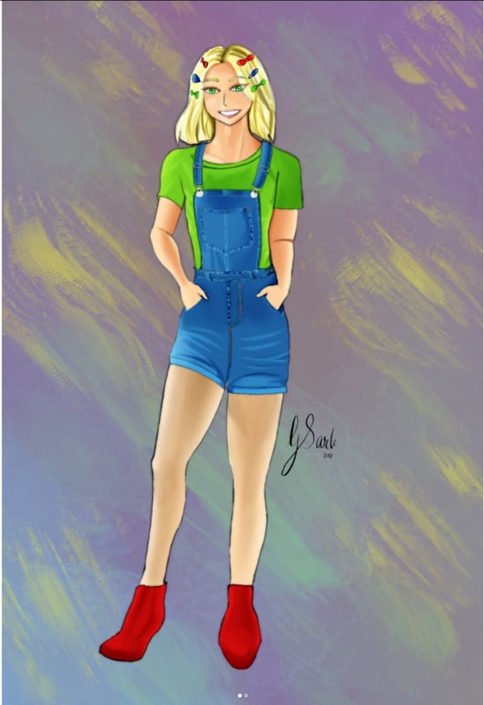 Draw you or the characters you like in an cartoonish style by Goroartz ...