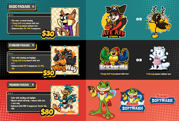 Bring your vision to life with unique mascot designs by Diditpranata ...