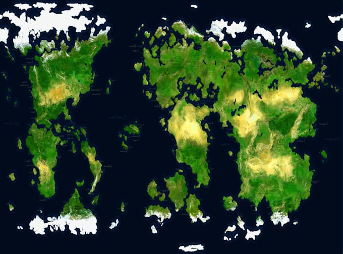 Draw a fantasy region or world maps for rpg campaigns by Melissemurray ...