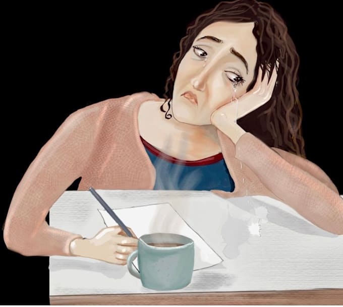 Convert hand drawing into digital art illustration by Aibastayah1122 ...