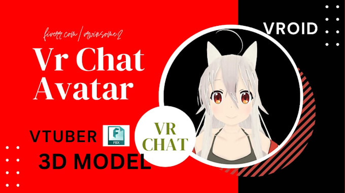 Create custom vrchat avatar vr chat avatar furry avatar character vr chat avatar by Vrwinsome2 ...