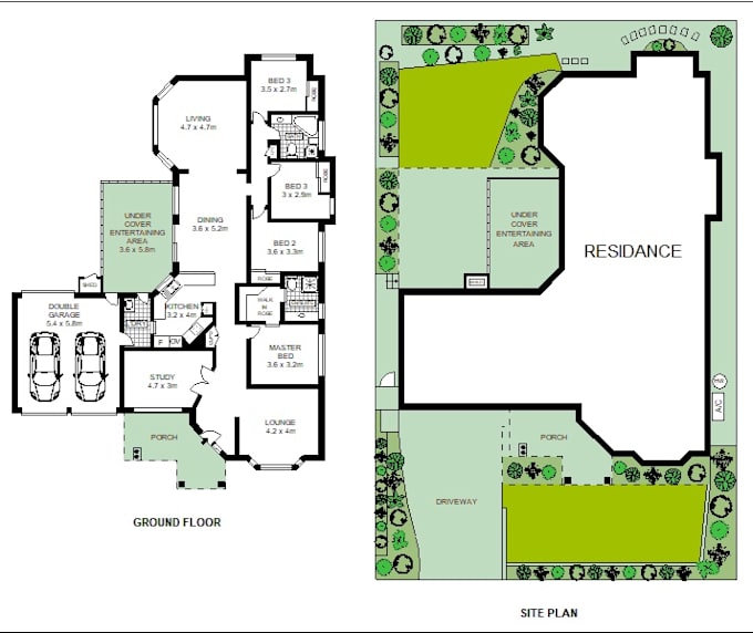 Redraw professional floor plans and site plans for real estate agents ...